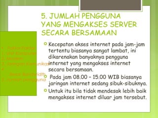 Kecepatan internet | PPT