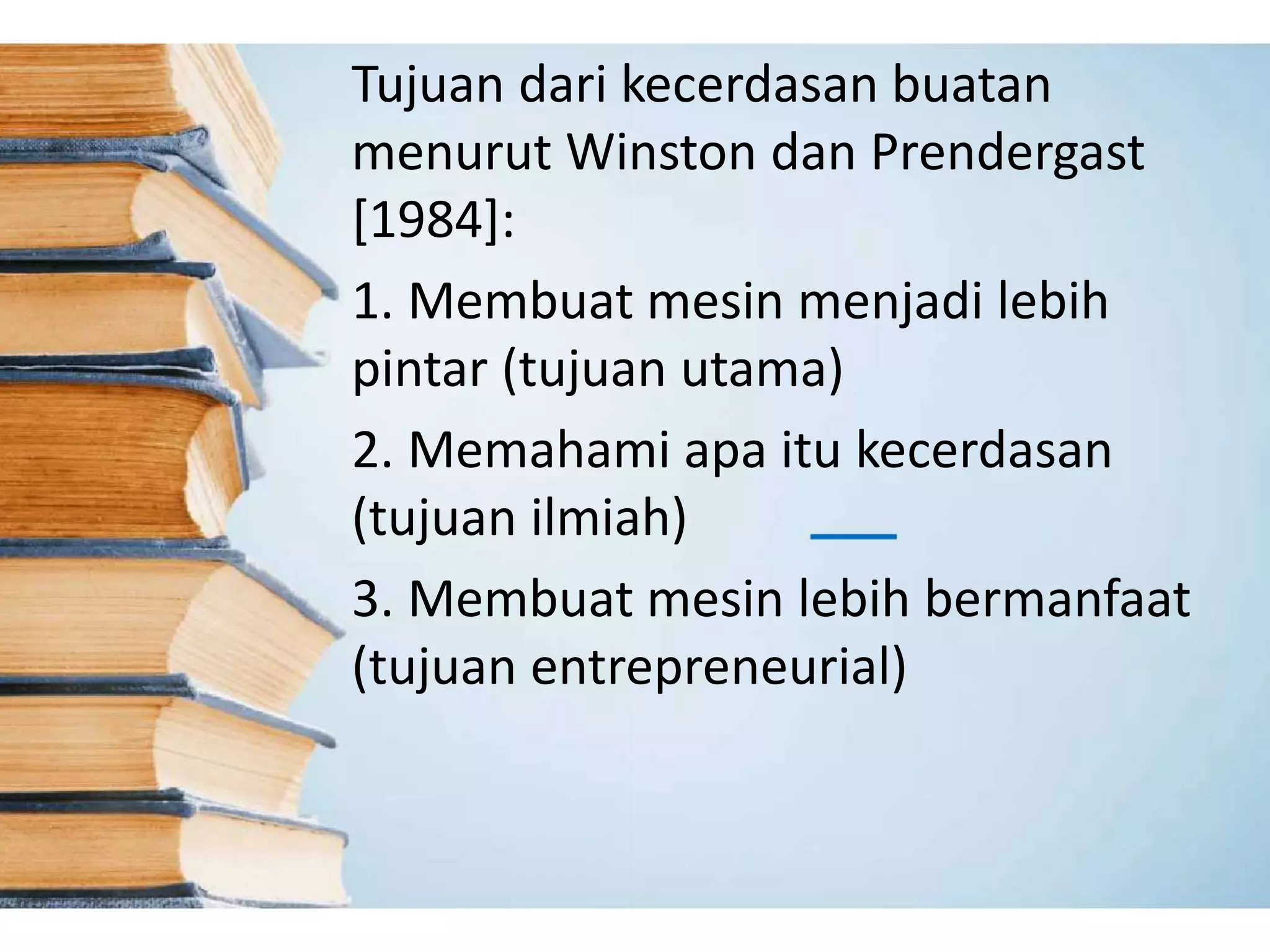 Kecerdasan buatan 1 | PPTX