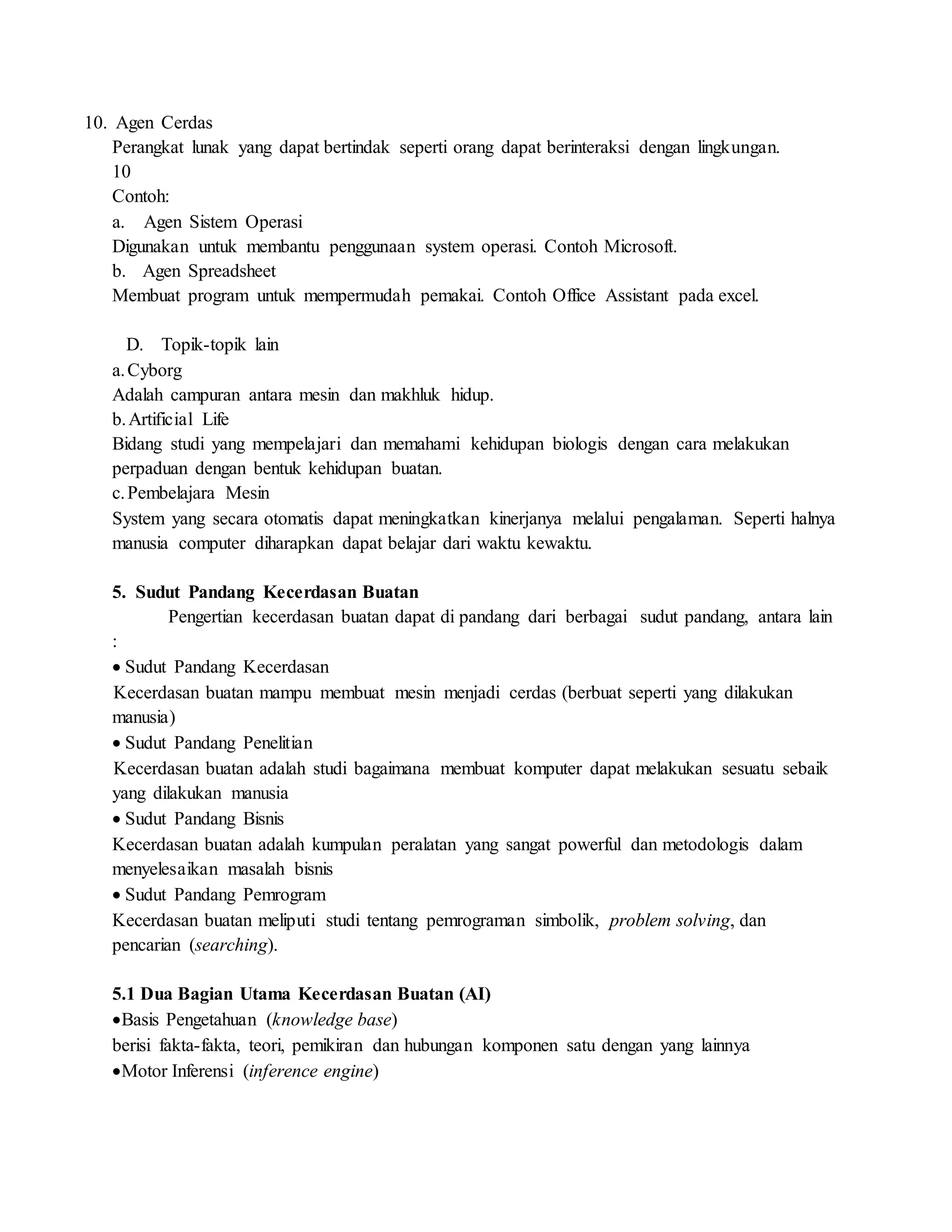 Artificial Intelligence Doc. | DOCX