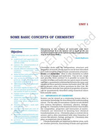 Some Basic Concept of Chemistry | PDF