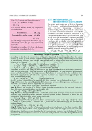 Some Basic Concept of Chemistry | PDF