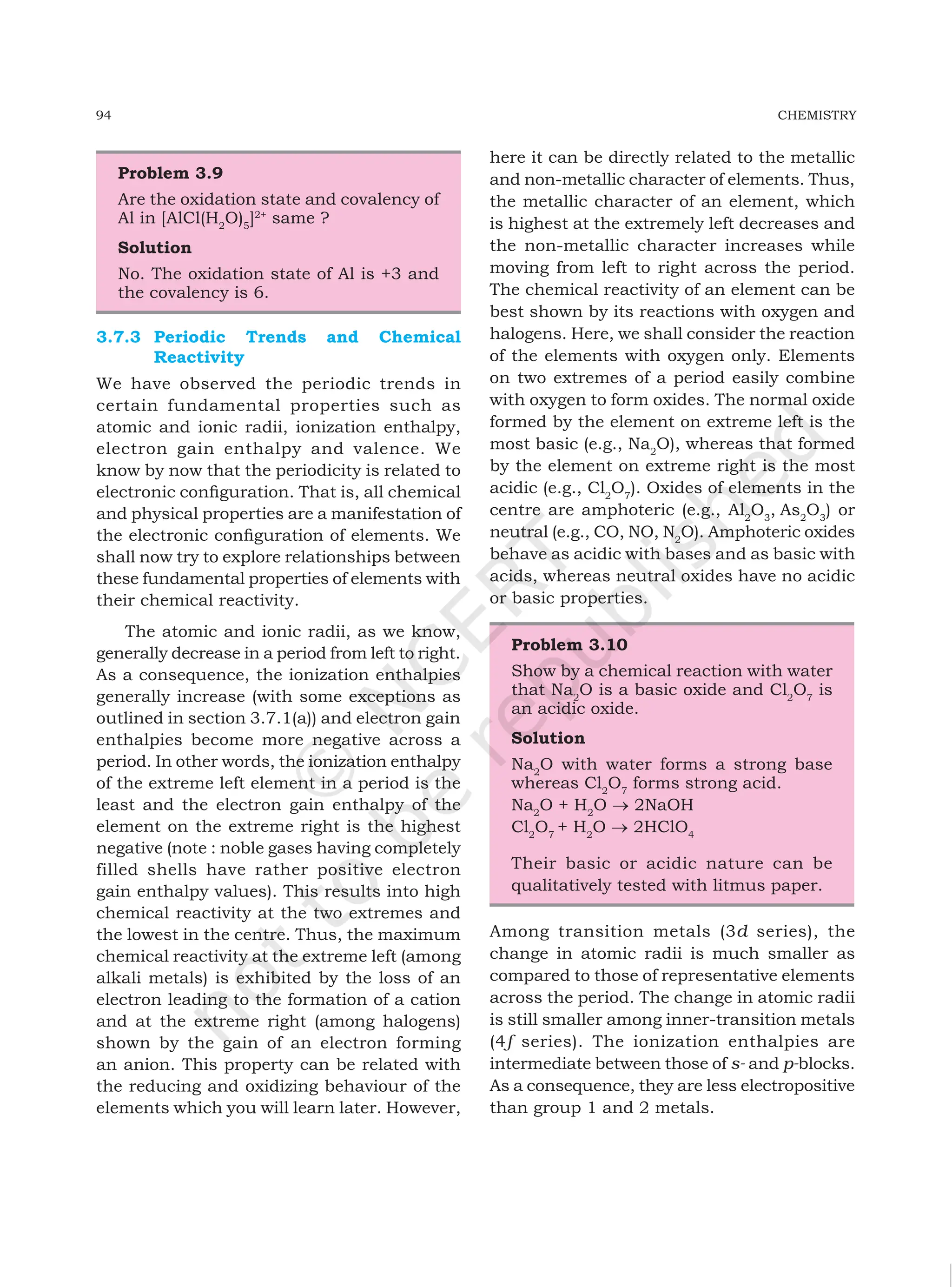 Grade 10 chemistry -Classification of elements and periodicity in ...