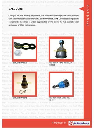 Keco Auto Industries, New Delhi, Electrical Parts | PDF