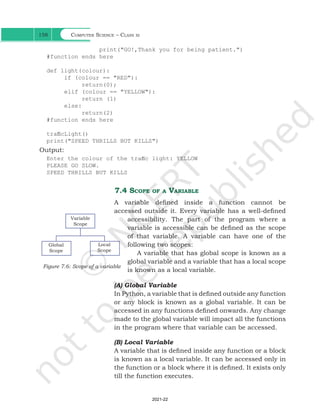 Computer Science chapter 7 functions class 12 | PDF