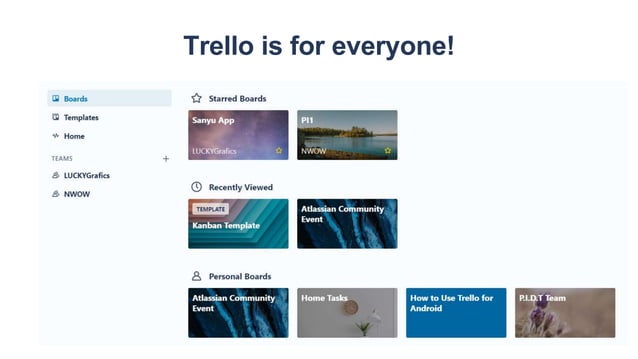 Use Trello to improve your workflows to tackle any job | PPT