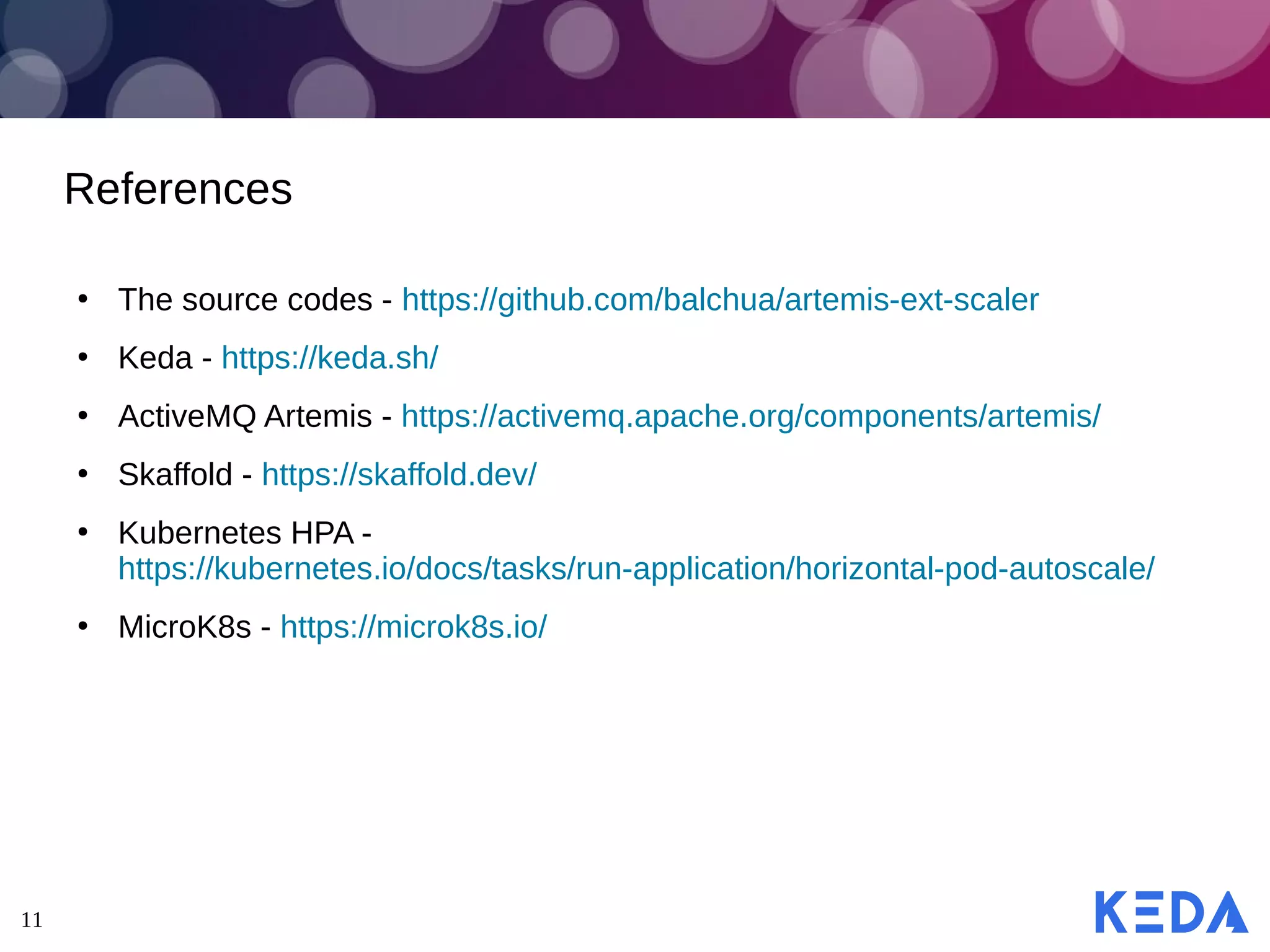 Extending KEDA with External Scalers | PDF