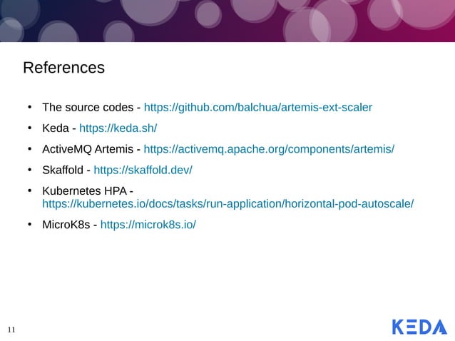 Extending KEDA with External Scalers | PDF