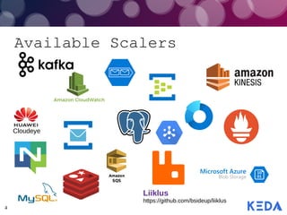 Extending KEDA with External Scalers | PDF