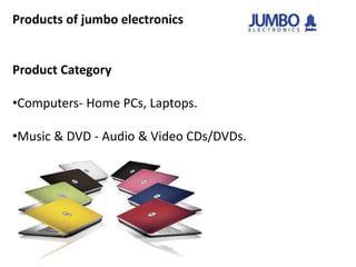 Jumbo Electronics Retailing | PPT