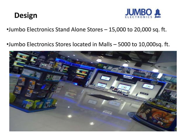 Jumbo Electronics Retailing | PPT