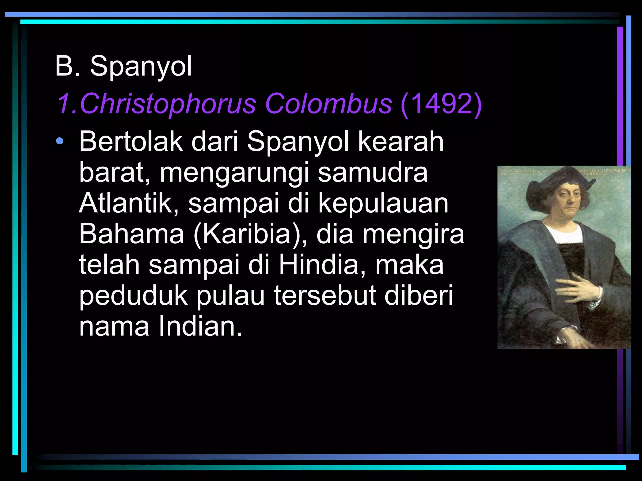 Kedatangan bangsa Eropa ke Indonesia | PPT