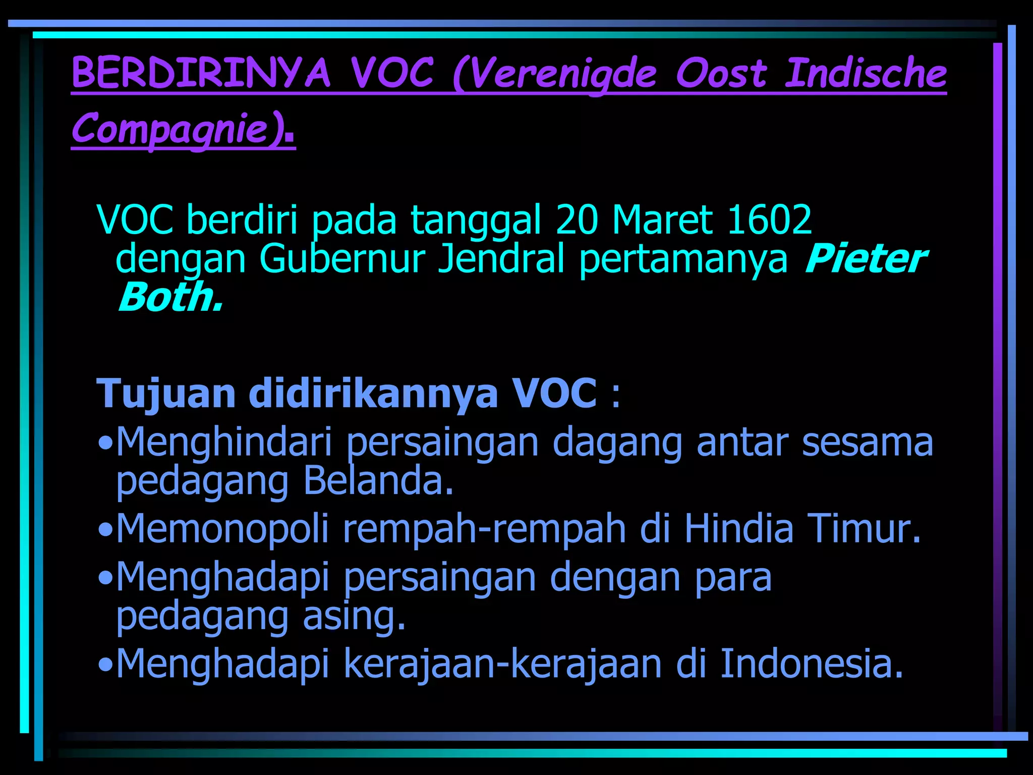 Kedatangan bangsa Eropa ke Indonesia | PPT