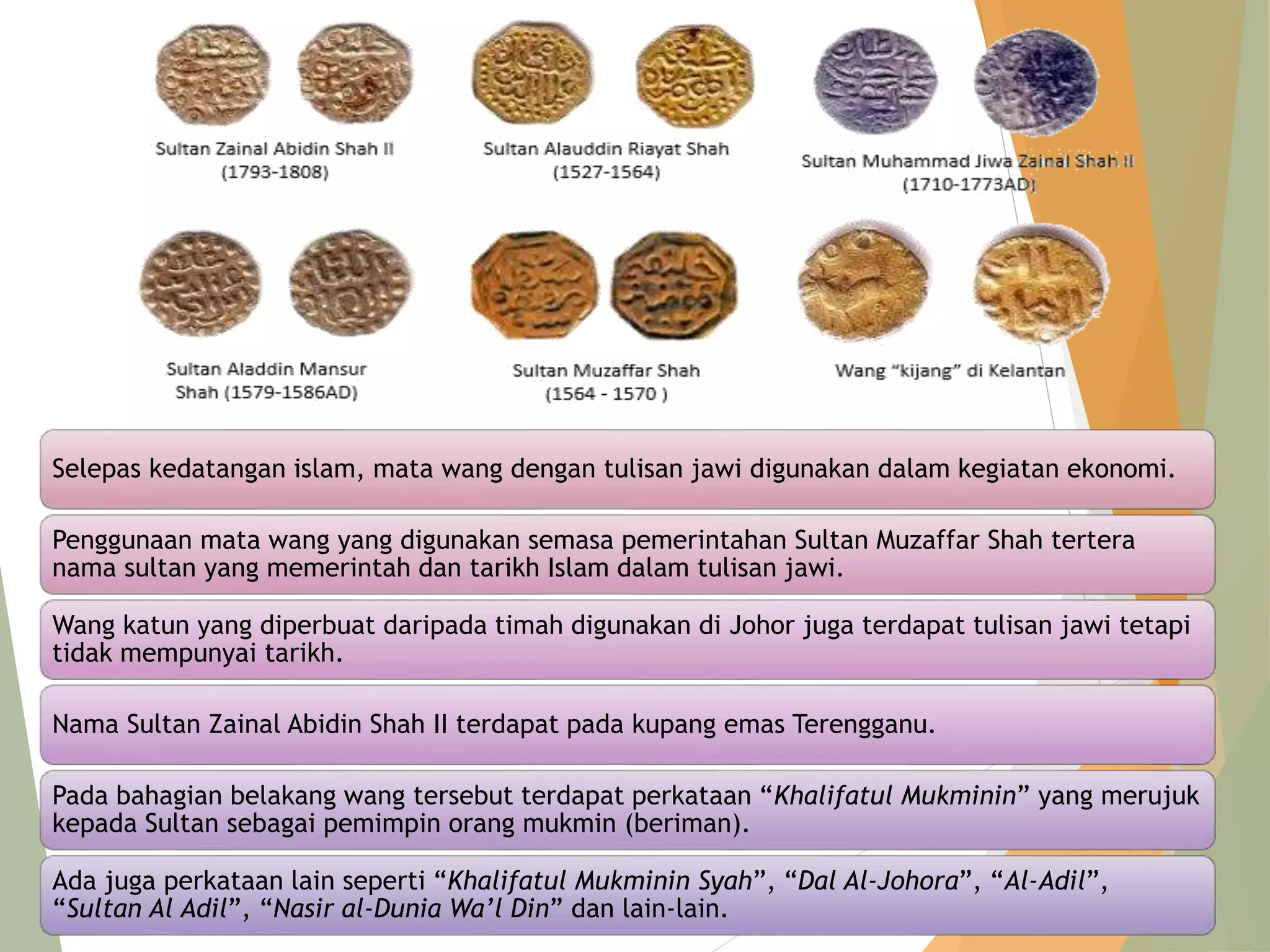 Kedatangan Islam di Tanah Melayu | PPTX