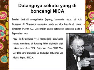 Kedatangan sekutu xi | PPTX