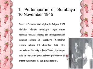 Kedatangan sekutu xi | PPTX