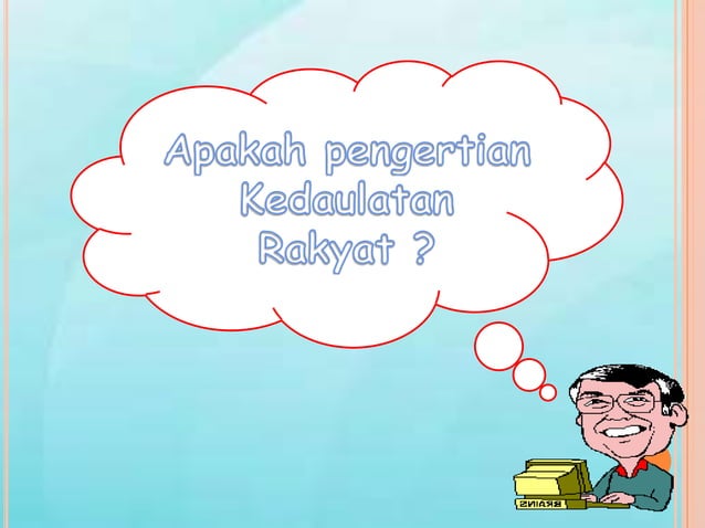 Kedaulatan rakyat | PPTX