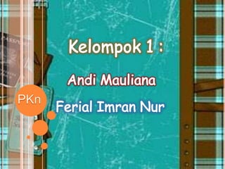 Kedaulatan rakyat | PPTX