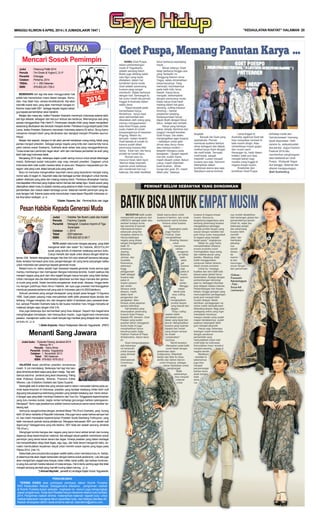 Kedaulatan Rakyat 6 April 2014 | PDF