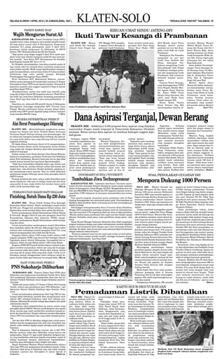 Kedaulatan Rakyat 1 April 2014 | PDF