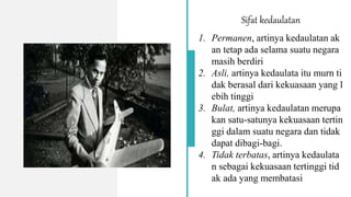 Kedaulatan rakyat dan sistem pemerintahan | PPTX