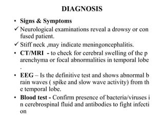 Kedir (Encephalitis).pptx | Brain and Nervous System Disorders | Diseases and Conditions