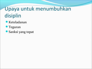 Kedisiplinan | PPT