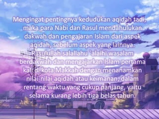 Kedudukan Aqidah | PPTX