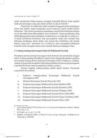 KEDUDUKAN BAYYINAH, SYAHADAH DAN QARINAH DALAM PENGGUBALAN UNDANG ...