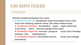 Kedudukan Filologi sebagai Ilmu.pptx