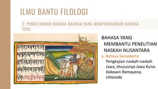 Kedudukan Filologi sebagai Ilmu.pptx