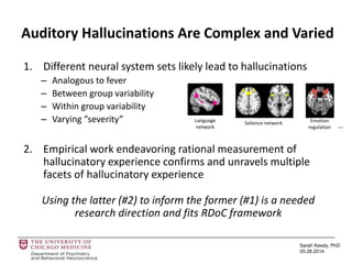 Keedy RdoC multidimensional avhfinal | PPT