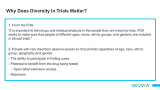 STREAM THREE: Jeff Keefer, Inclusion in Clinical Trials | PPT