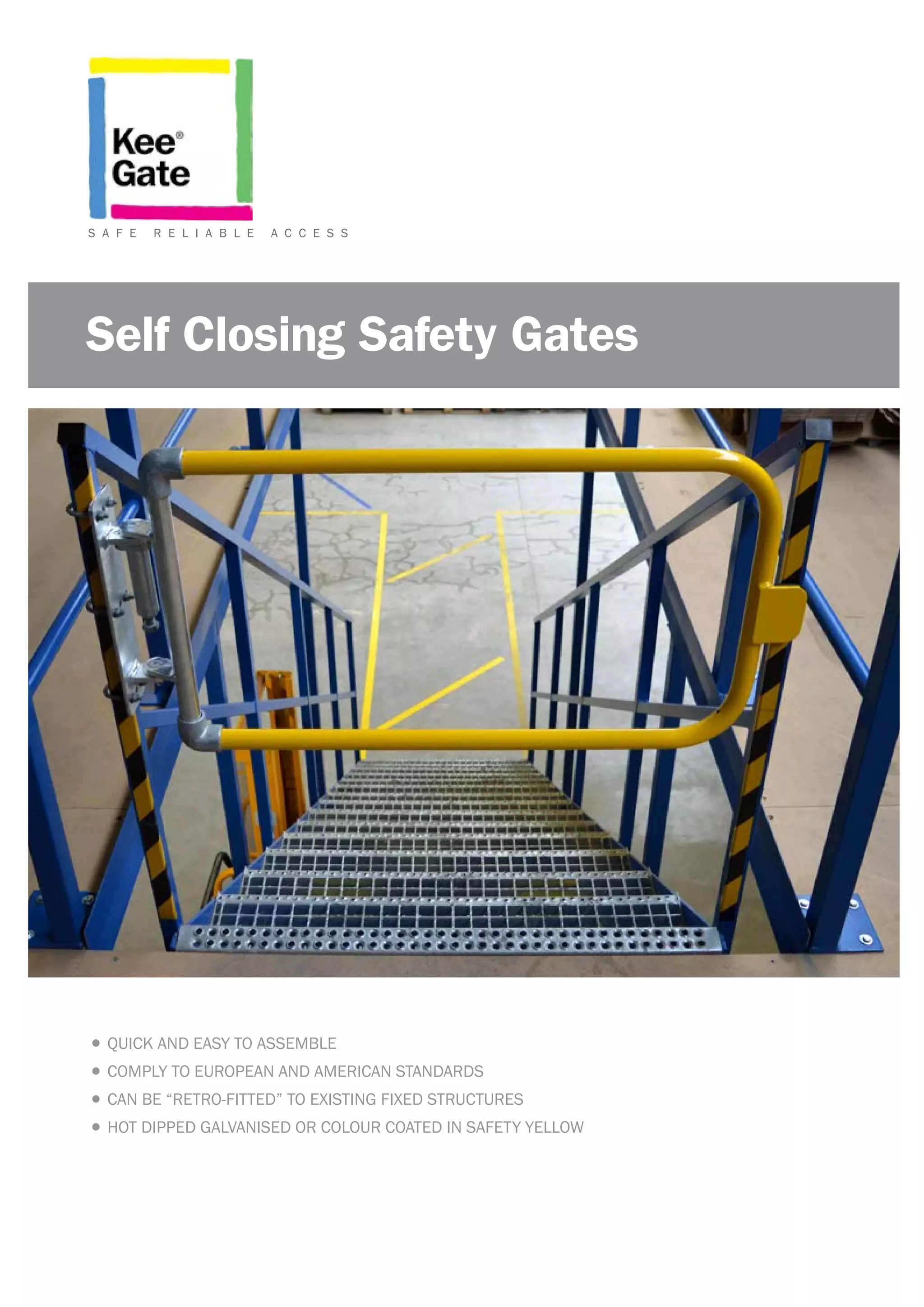 Kee Safety Self Closing Gate 2pp | PDF