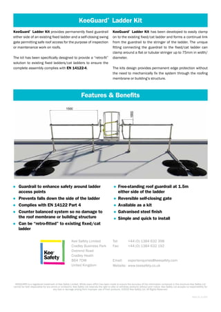 Kee Guard Ladder Kit | PDF