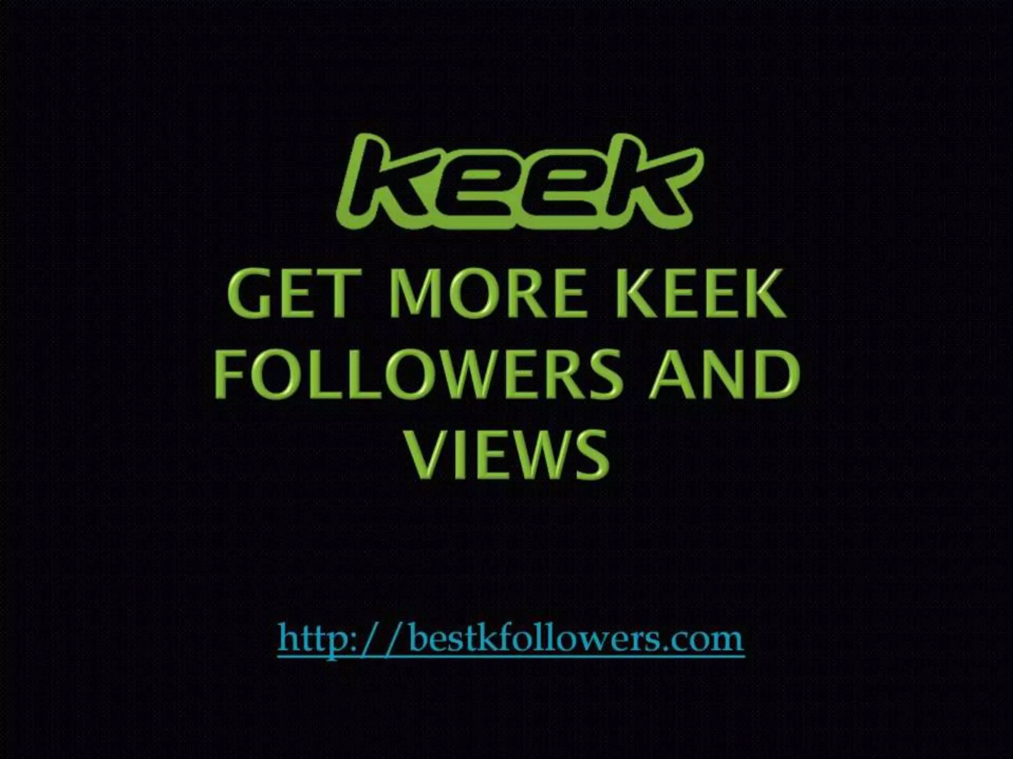 Keek on computer | PPT