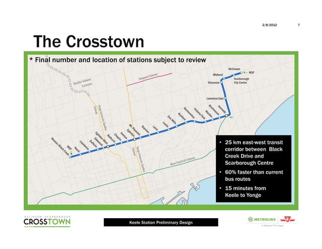 Keele Station: Preliminary Design Consultation | PDF | Rail Travel ...