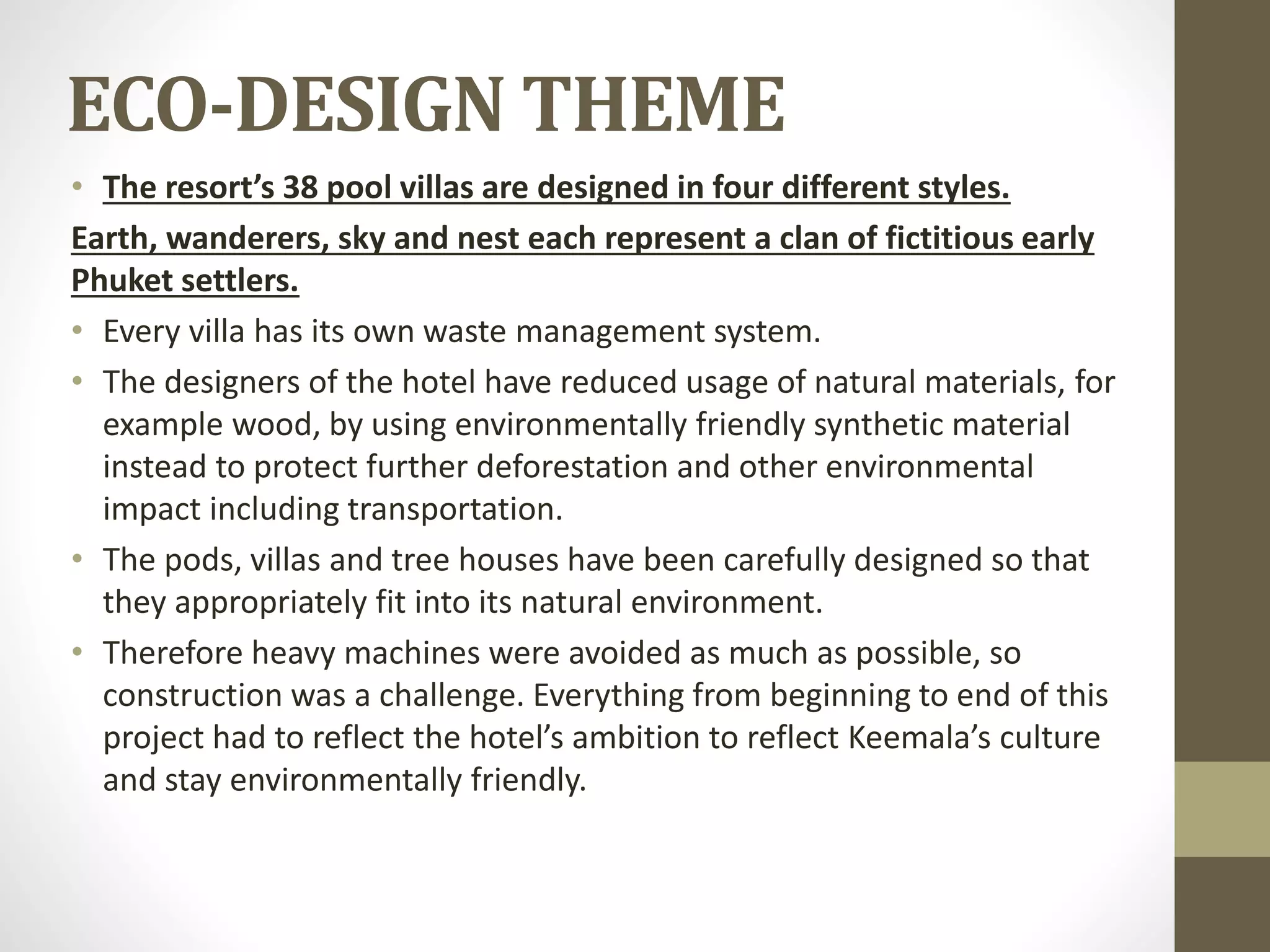 Keemala resort | PPTX