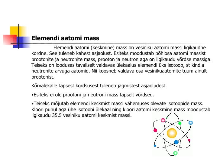 Keemilised Elemendid Metallid Ja Mittemetallid