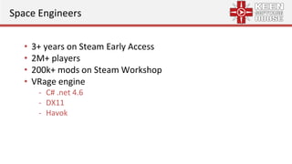 Jan Hloušek, Keen Software House | PPT