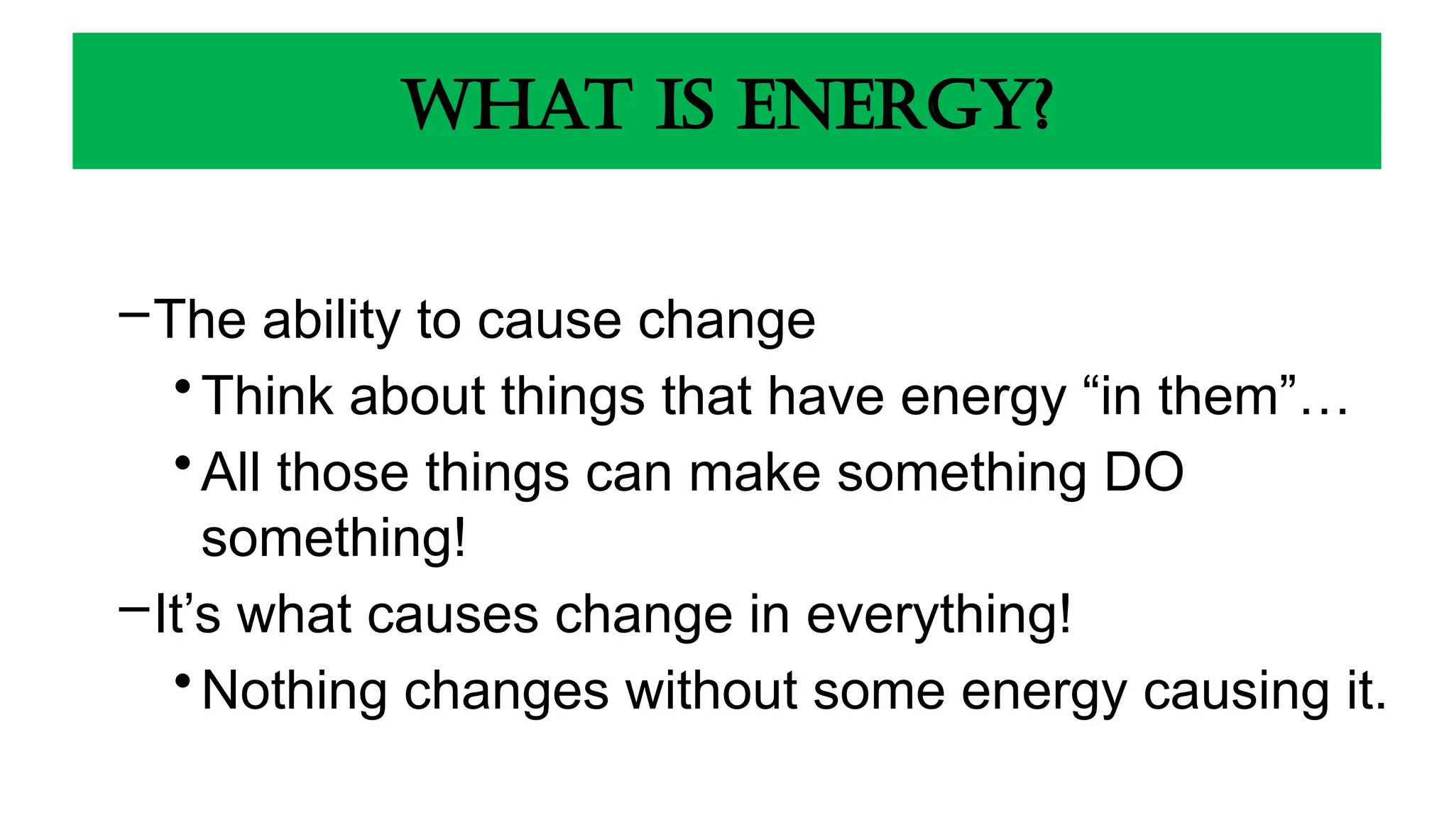 KE Energy and PE Energy PowerPoint Presentation | PPTX | Physics | Science