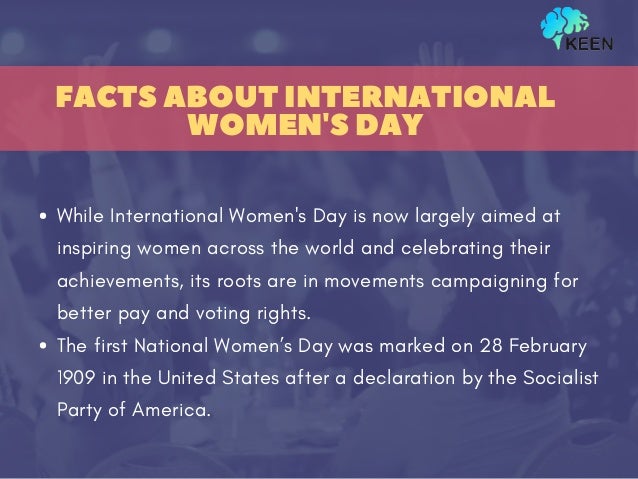 Interesting Facts about International Women's Day | KEEN LMS
