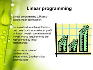 Management Science PPT | PPT