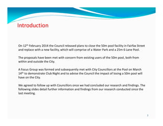 Keep a 50m Pool in Coventry | PDF