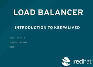 LoadBalancer using KeepAlived | PDF | Computer Networking | Computing