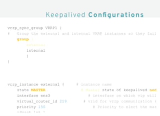 LoadBalancer using KeepAlived | PDF | Computer Networking | Computing