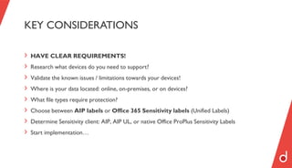 O365Con19 - Keep Control of Your Data with AIP and CA - Bram de Jager | PPT