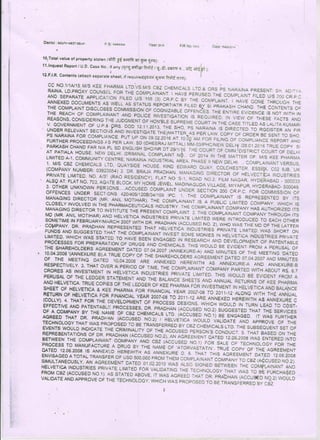 Kee Pharma Fir Against CBZ NARAINA P.S. | PDF