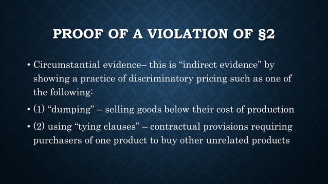 Keeping competition fair | PPT