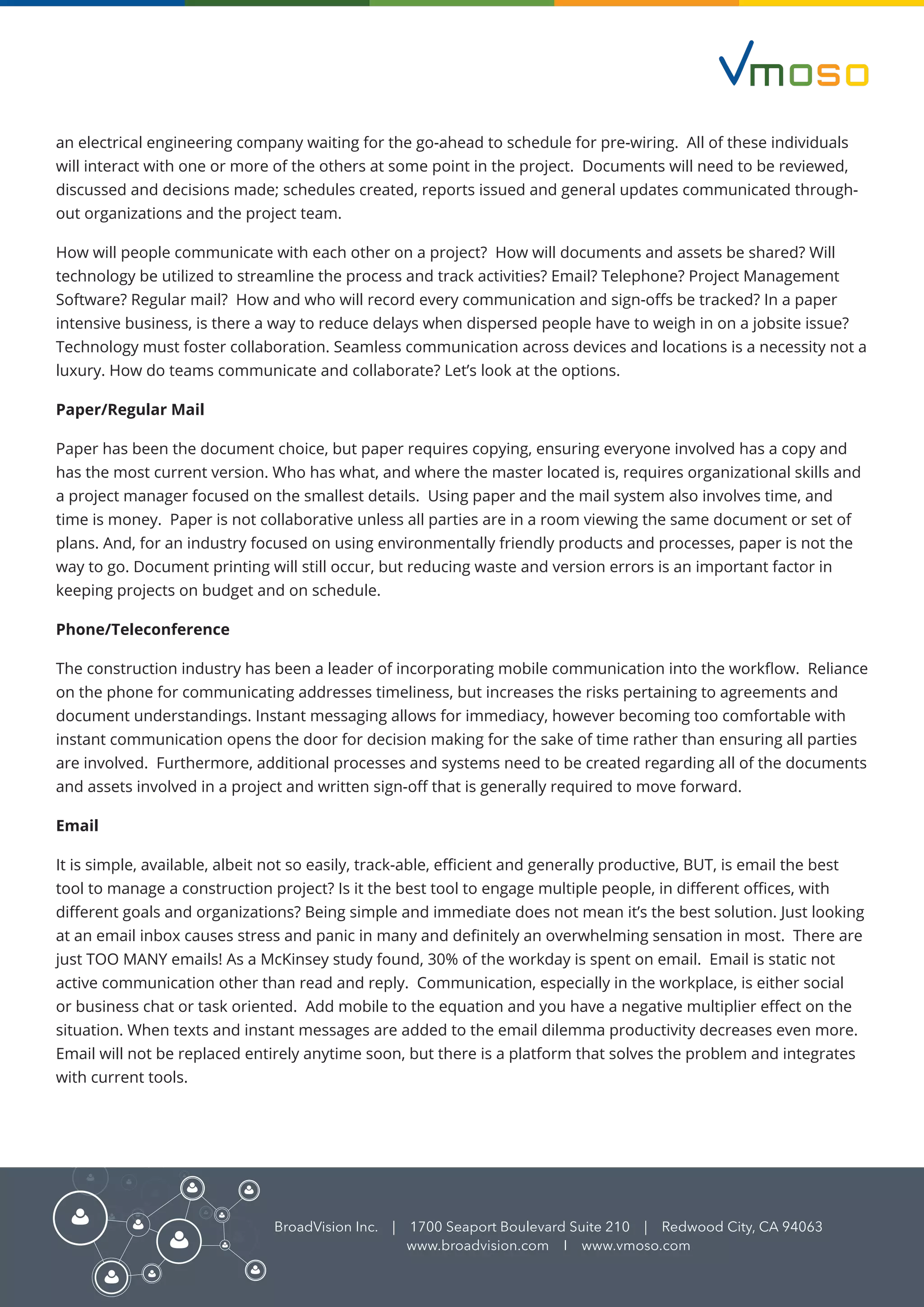 營建管理: 應用溝通協作技術如期完成營建工程 | PDF