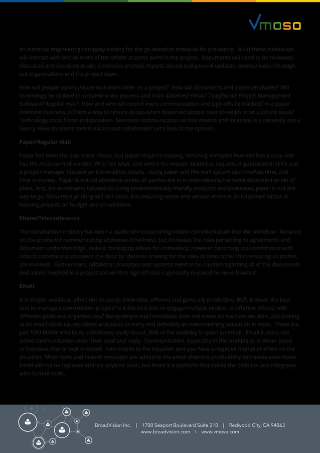 營建管理: 應用溝通協作技術如期完成營建工程 | PDF